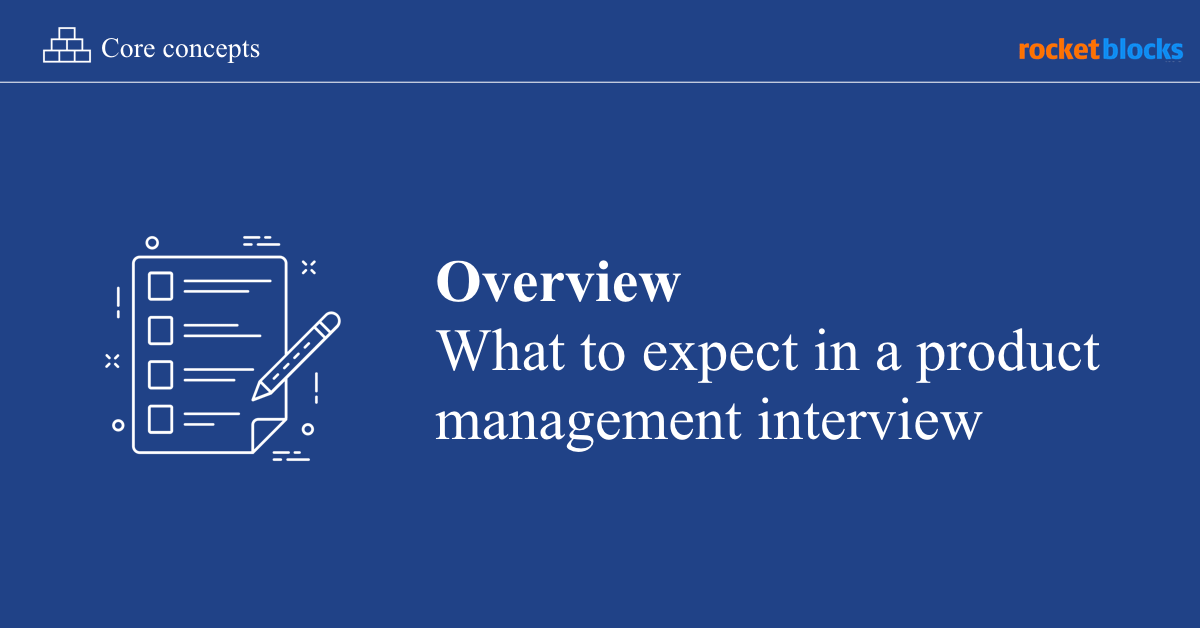 The three key types of product manager interviews